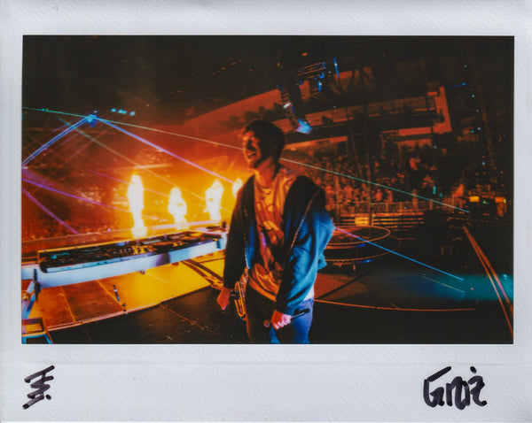 GRiZ x Jason Siegel Signed 185 Instant Photo – GRiZ Official Merchandise