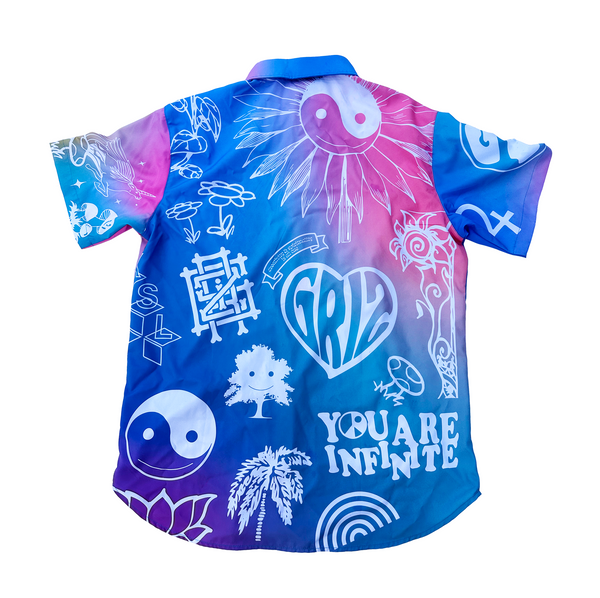 GRiZ Sun-Time Button Up Shirt – GRiZ Official Merchandise
